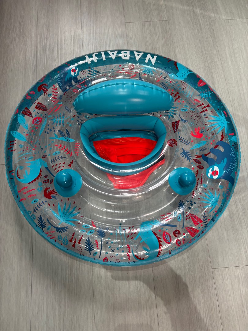 Decathlon Baby Swimming Float with pump, Babies & Kids, Bathing ...