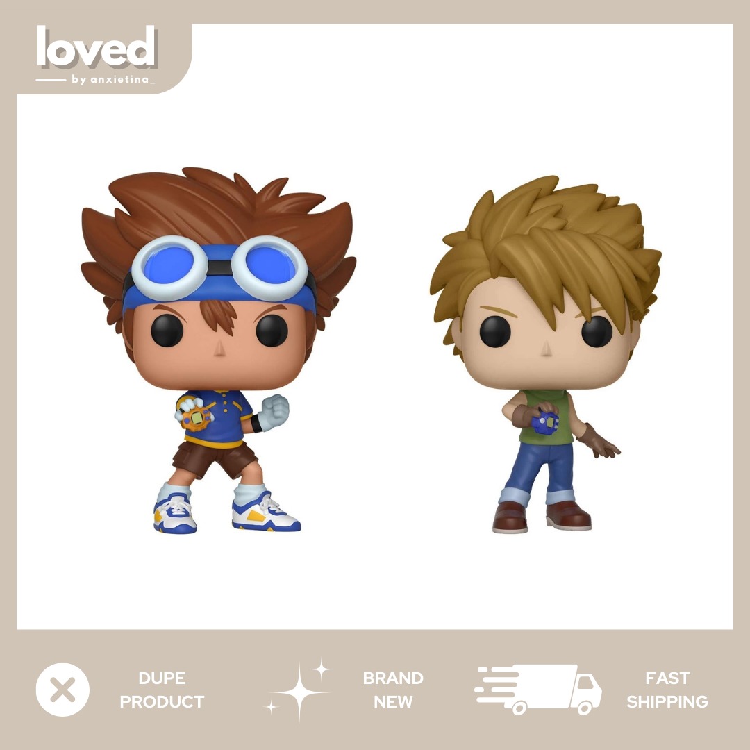 Digimon Adventure Funko Pop Figurine Set | Pop! Anime Vinyl Figure Toy ...