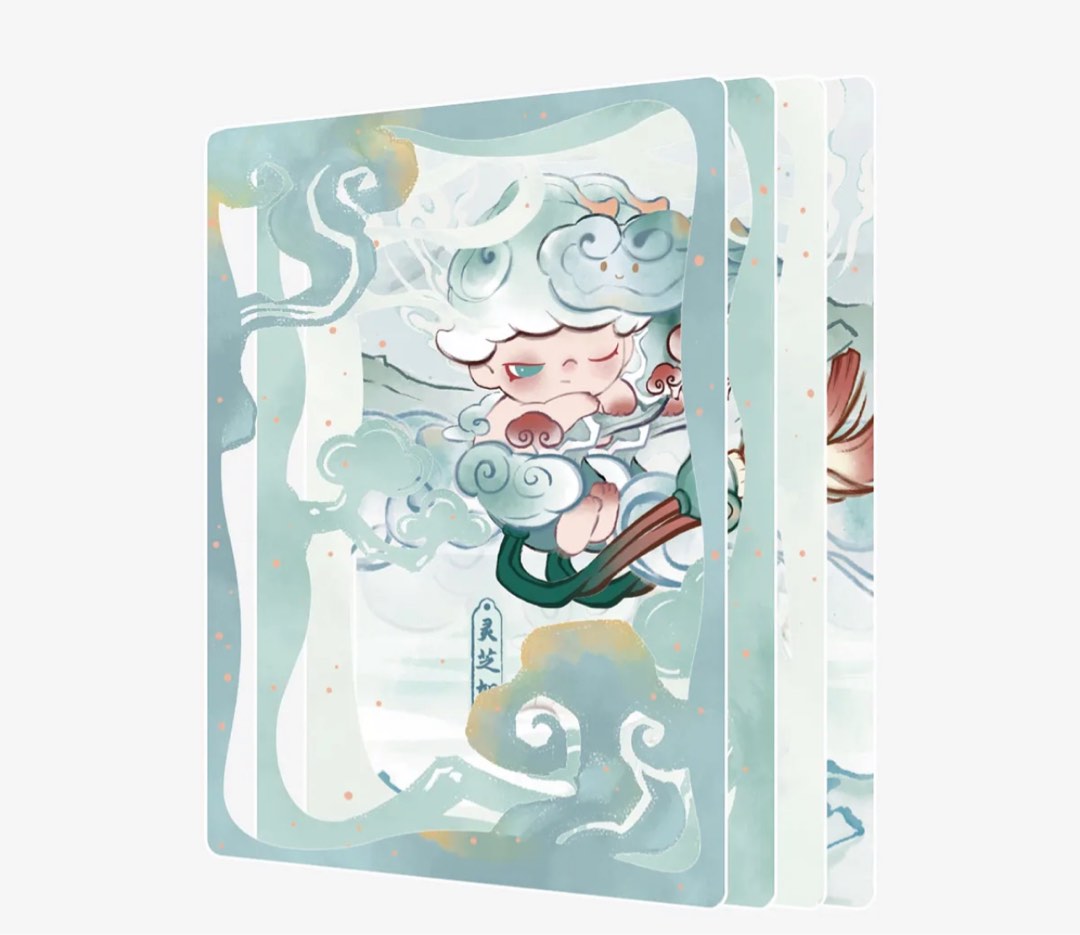 DIMOO Stories in the Cup Series Figures Art Collection Cards, Toys ...