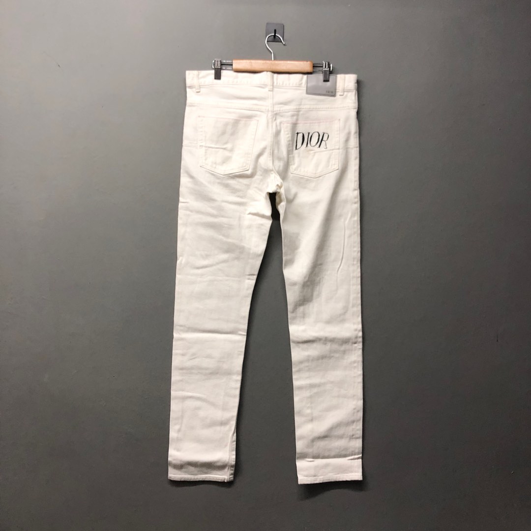 Dior Selvedge Pants, Men's Fashion, Bottoms, Jeans on Carousell