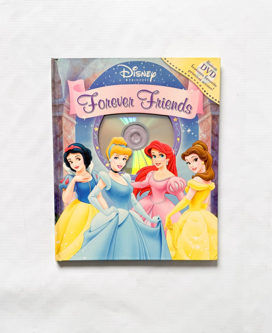 Disney Princess Forever Friends Book and DVD by RUTH KOEPPEL, Hobbies ...