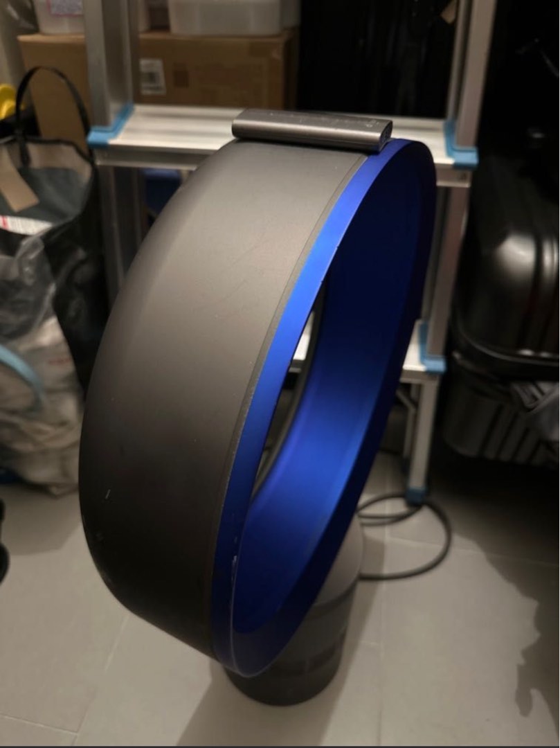 Dyson Table Fan Cobalt Blue Fan, Furniture & Home Living, Lighting ...