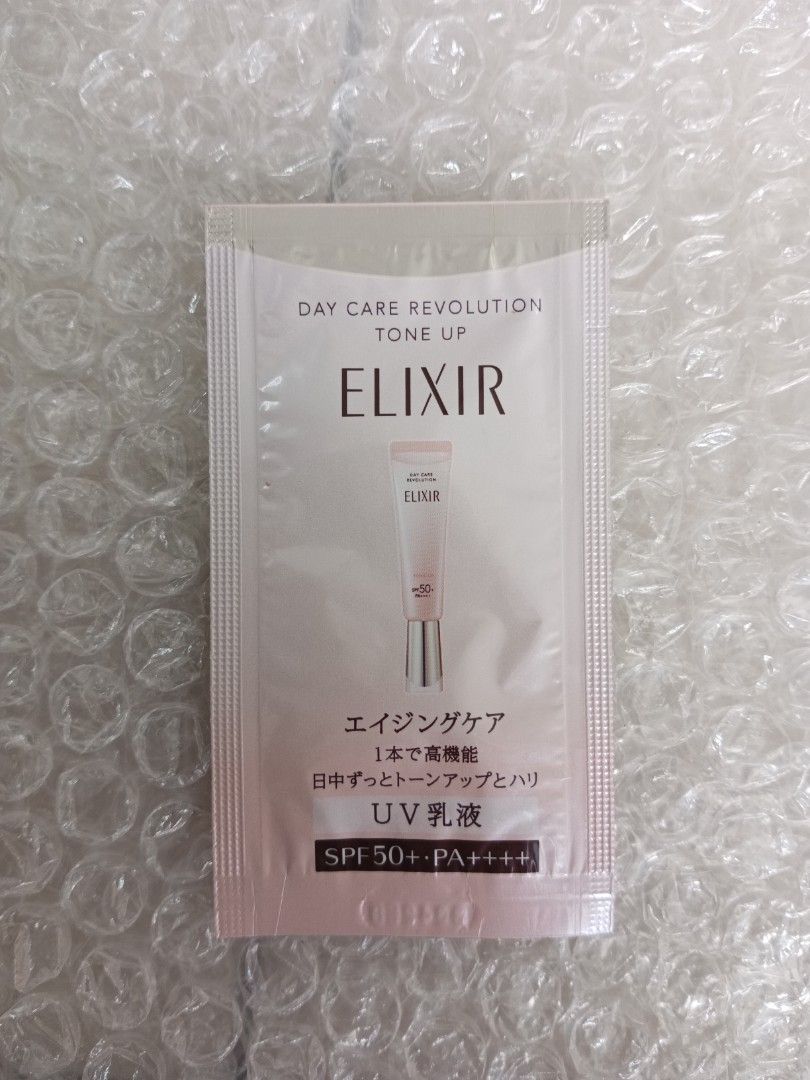 Elixir 0.5g day care revolution tone up spf 50+ pa++++, Beauty & Personal Care, Face, Face Care ...