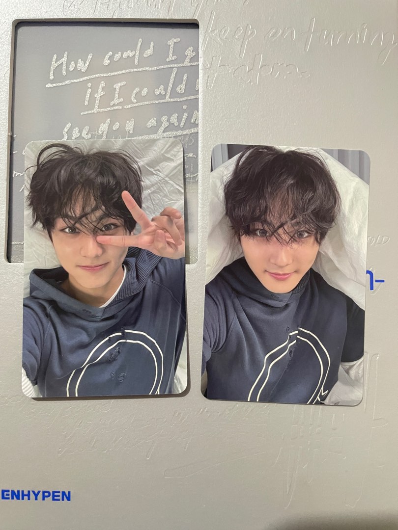 Enhypen Jungwon Blue Noon Photocard PC, Hobbies & Toys, Memorabilia ...