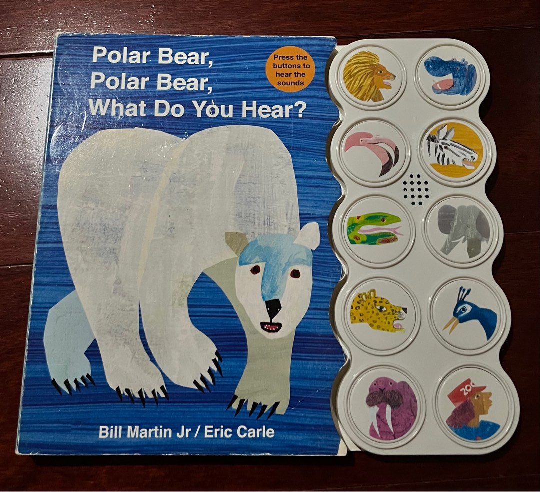 Eric Carle Polar Bear, Hobbies & Toys, Books & Magazines, Children's ...