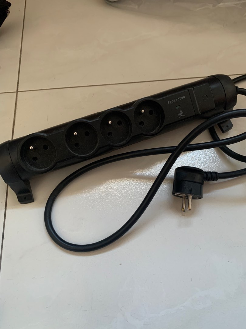 EU extension cord, TV & Home Appliances, Electrical, Adaptors & Sockets ...