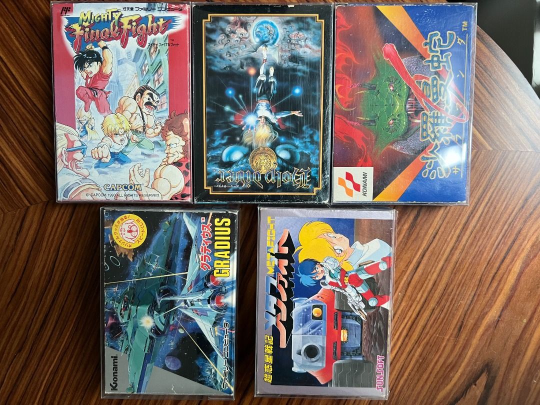 Famicom Games - Mighty Final Fight, Holy Diver, Salamander, Gradius ...