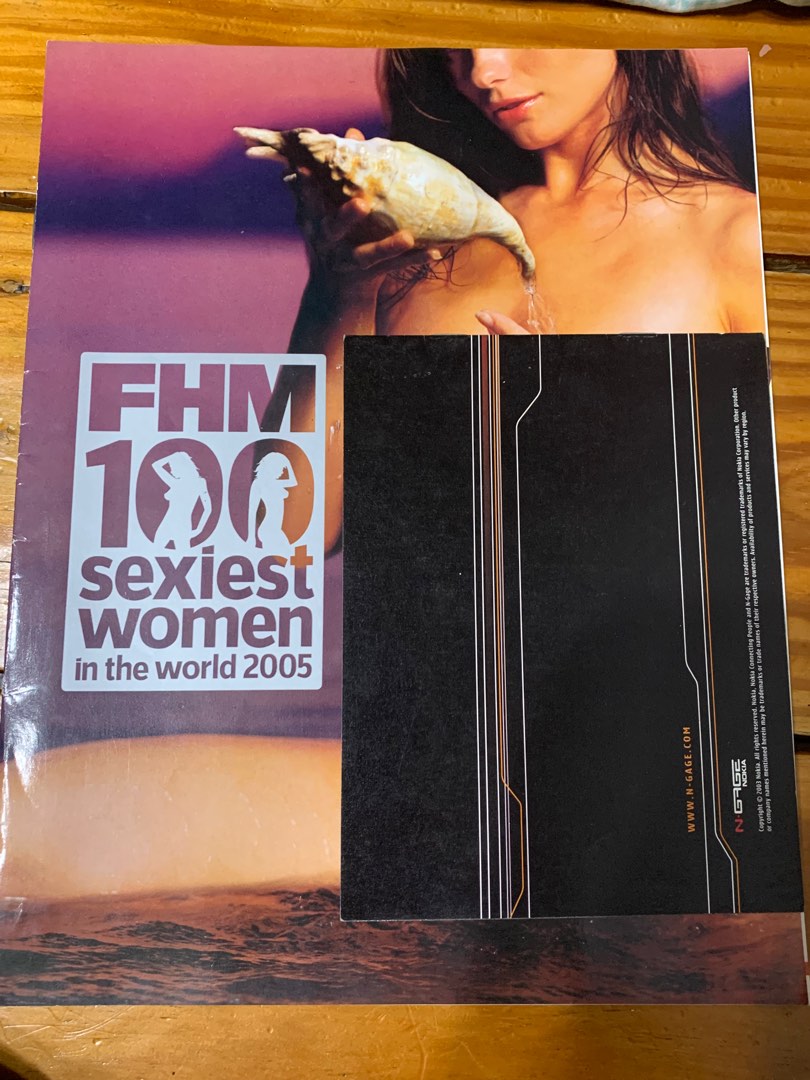 FHM 100 SEXIEST WOMEN IN THE WORLD 2005, Hobbies & Toys, Books & Magazines, Magazines on Carousell