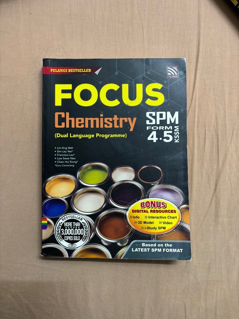 FOCUS SPM REFERENCE BOOKS - Biology, Chemistry, Physics, Add Maths ...