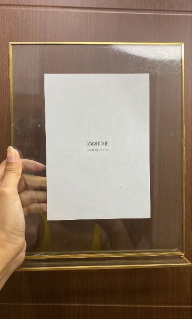 ZARA HOME GOLD FRAME BINGKAI FOTO SALE FROM 329‼️, Perabotan Rumah di ...