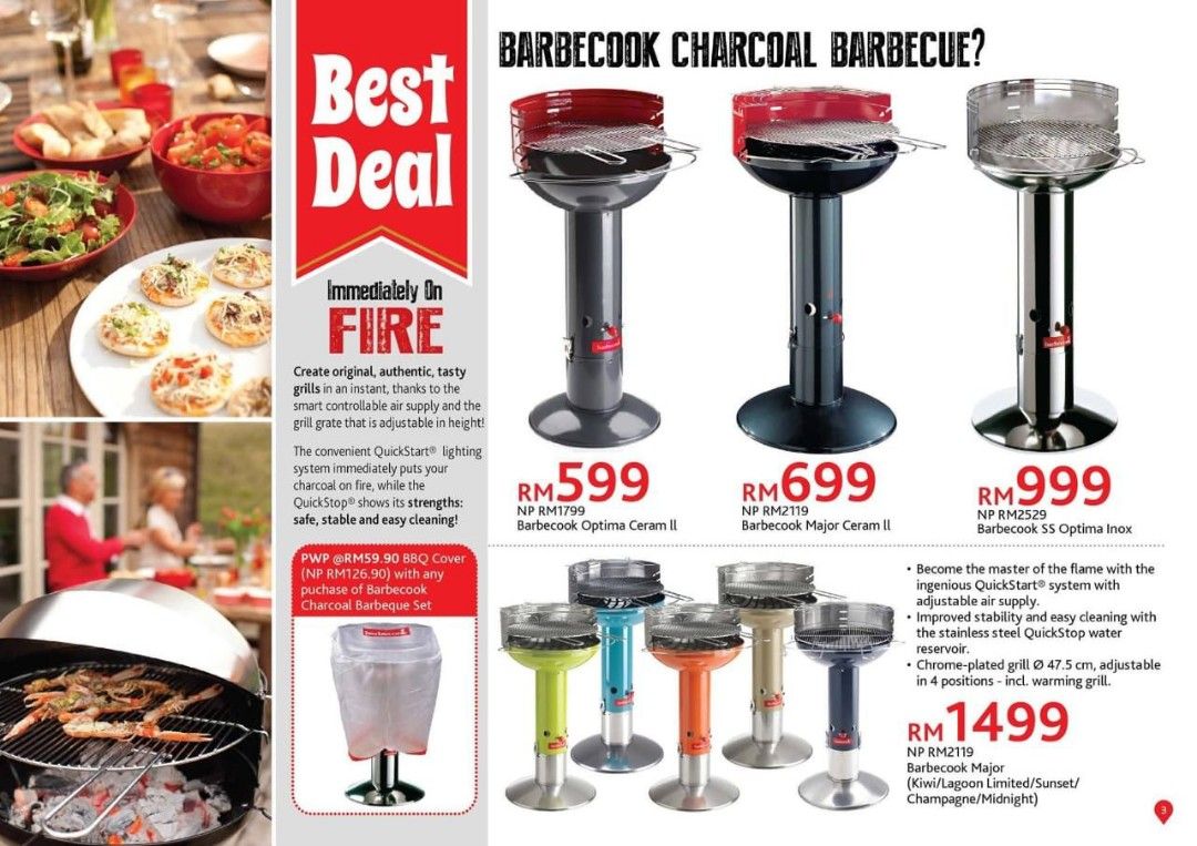 Free pos SM ‼️NEW ITEM ‼️ BBQ/grill set, TV & Home Appliances, Kitchen ...