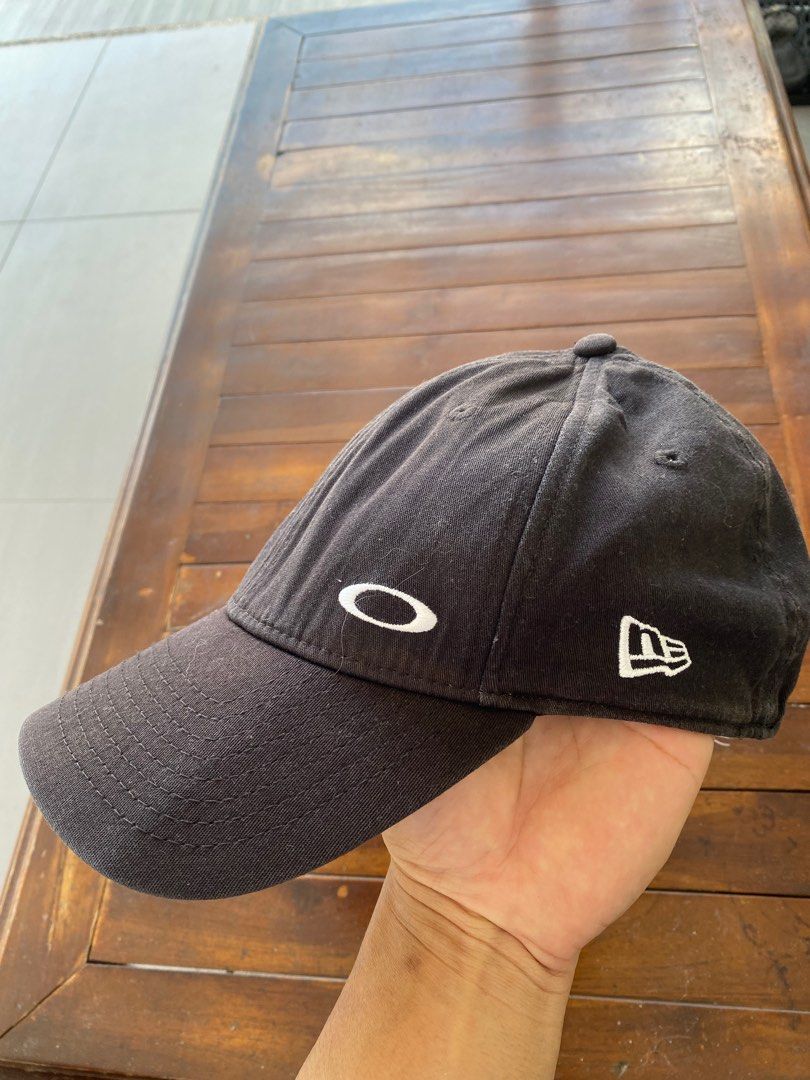 Full Cap Oakley x New Era, Men's Fashion, Watches & Accessories, Cap ...