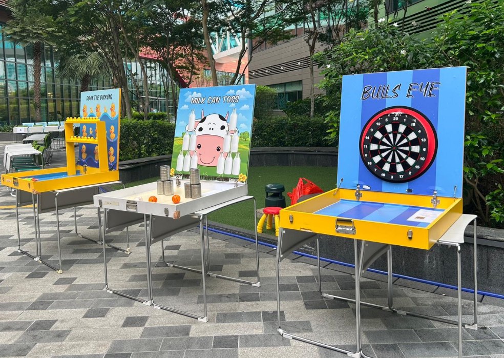 Fun and Simple Set-up Games Booth Rental Game Day Birthday Party Church ...