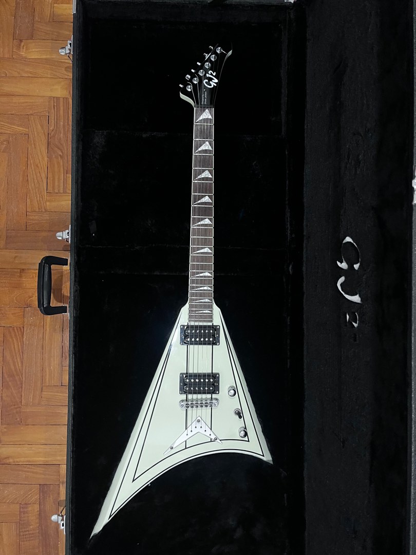 GJ2 Concorde Randy Rhoads Flying V Guitar (Designed by Grover Jackson ...
