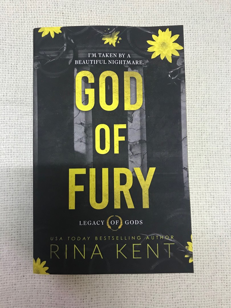 God Of Fury by Rina Kent (Deluxe Edition), Hobbies & Toys, Books ...