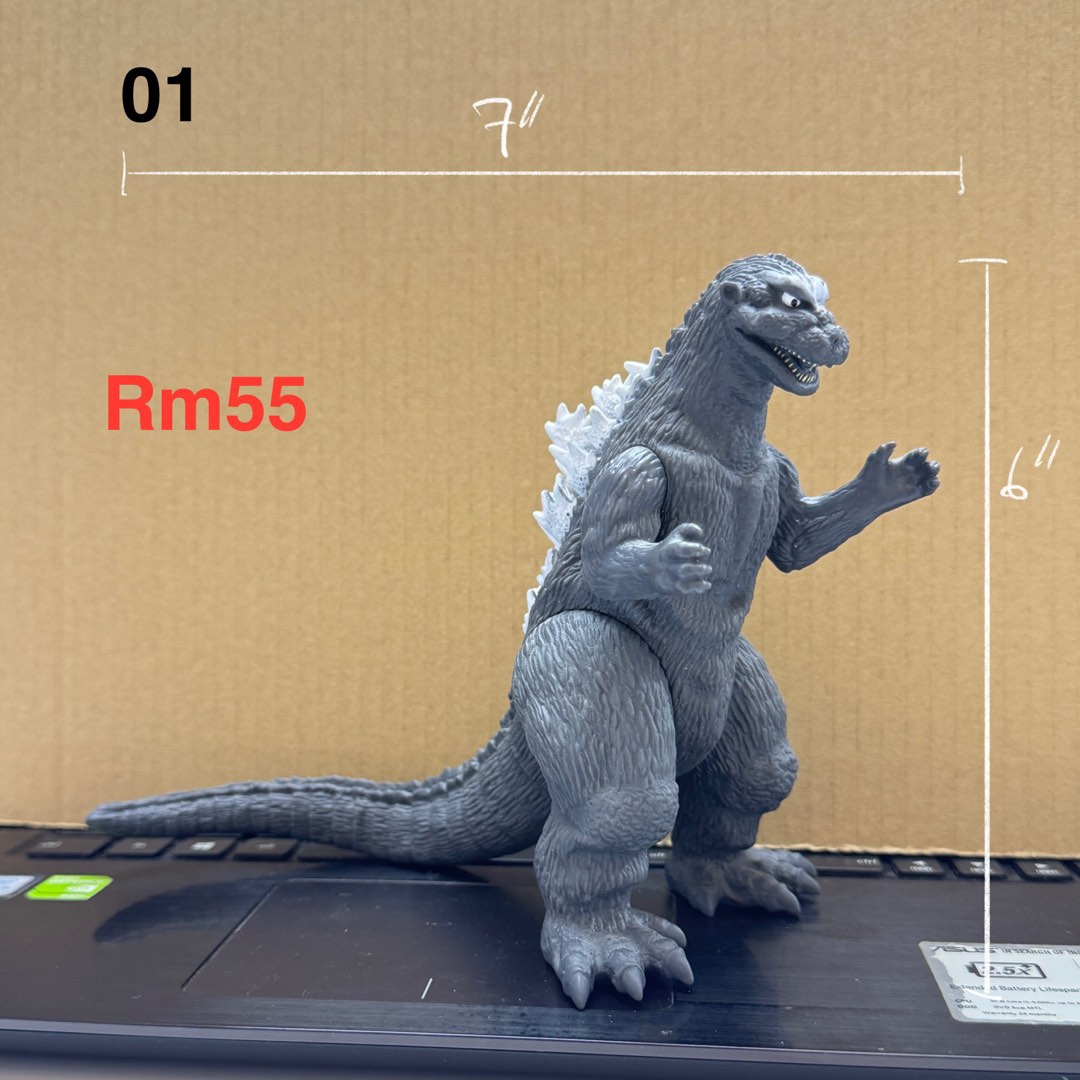 Godzilla sofubi Clearance sales, Hobbies & Toys, Toys & Games on Carousell
