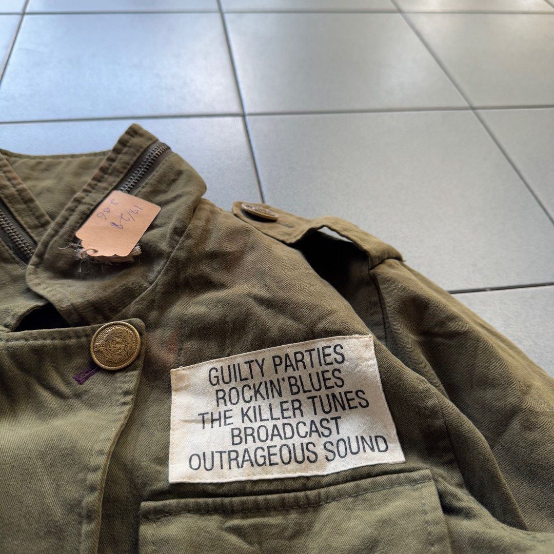 Guilty Parties Outrageous Sound By Lewitt Parka Army Military Jacket ...