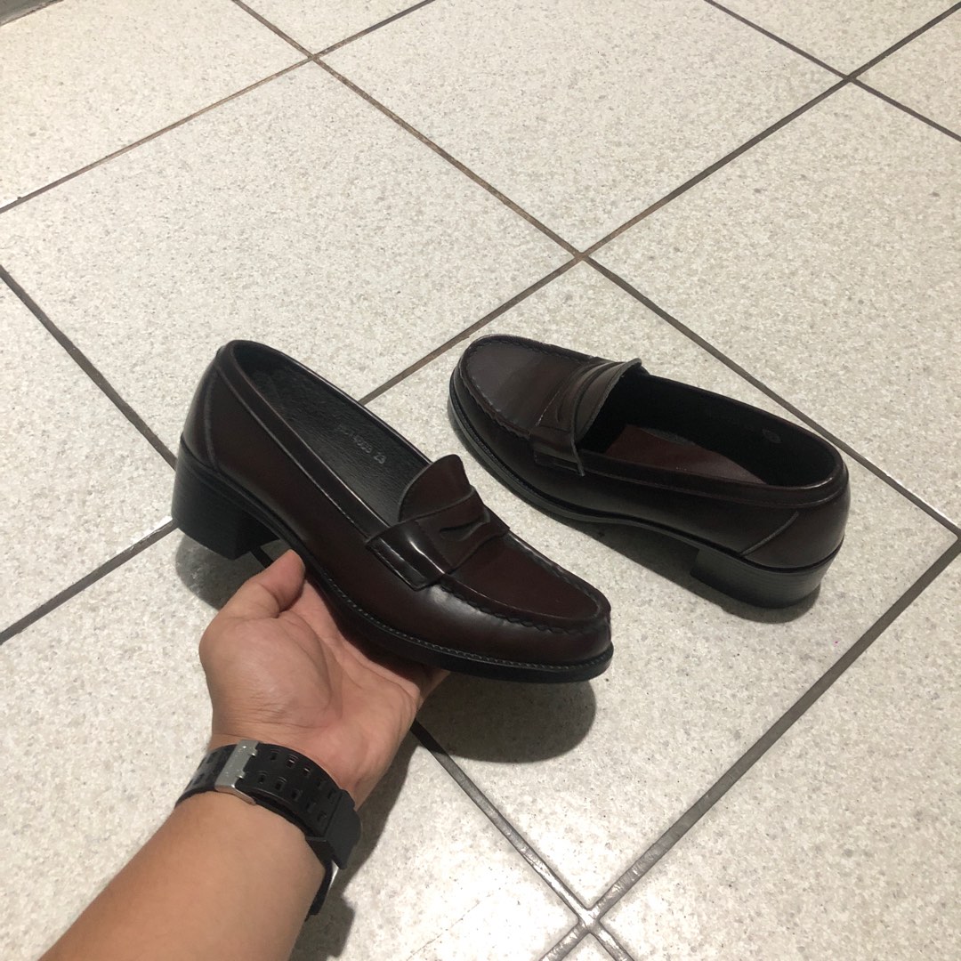 Haruta Japan Heel-Up Loafers HCT4603, Women's Fashion, Footwear ...