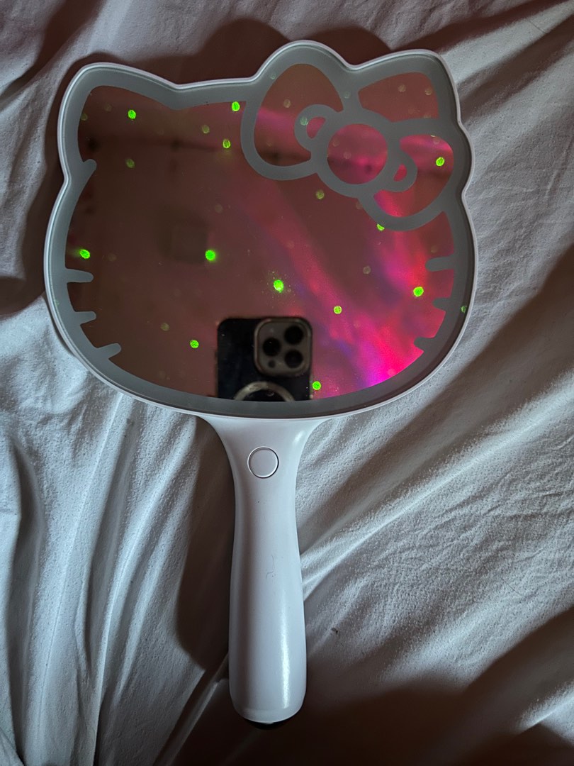 Hello Kitty Led Light Mirror, Furniture & Home Living, Home Decor ...