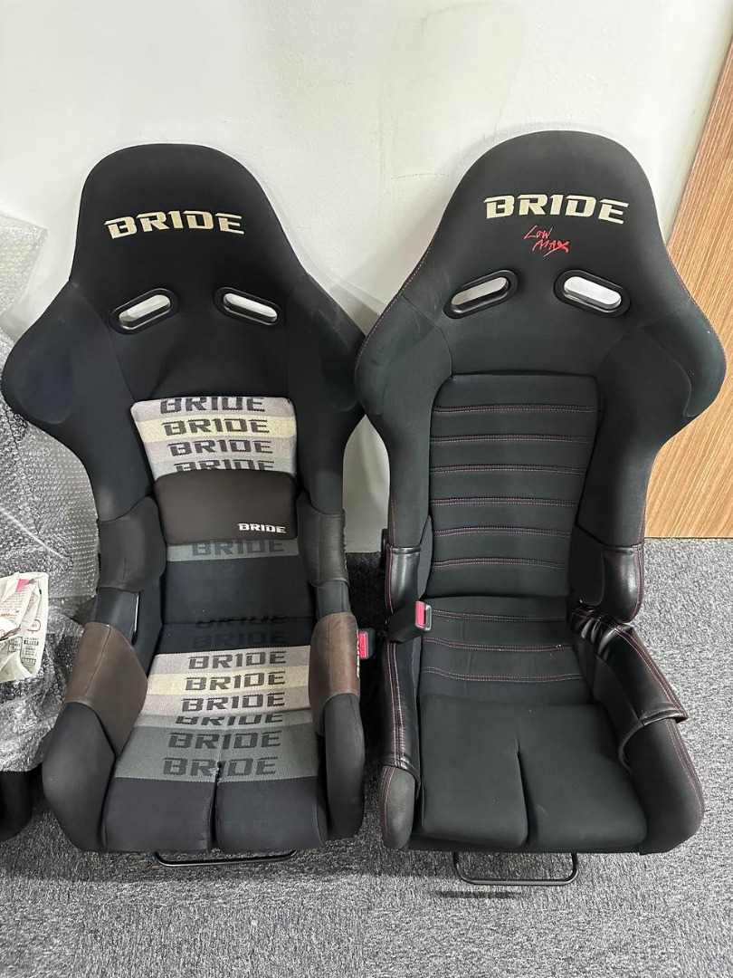 Honda Civic Type R Bride Zeta Full Bucket Seats + Bride Stradia Semi ...