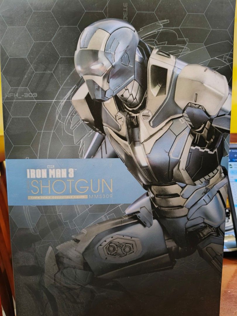 Hot Toys Iron Man 3 MMS309 Shotgun MK40 1/6TH Scale Collectible Figure, Hobbies & Toys, Toys ...