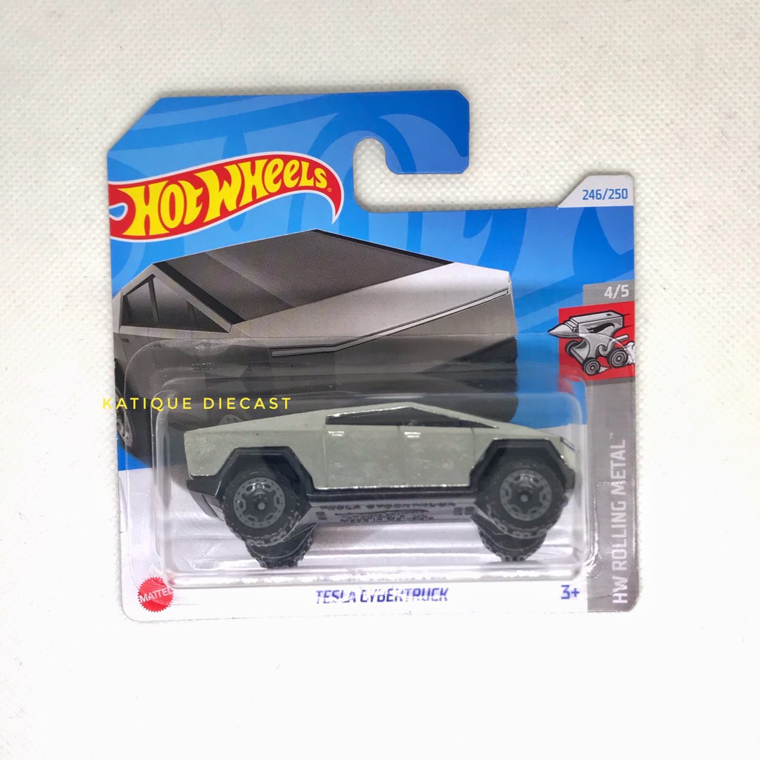 Hot Wheels Tesla Cubertruck Short Card, Hobbies & Toys, Toys & Games on ...