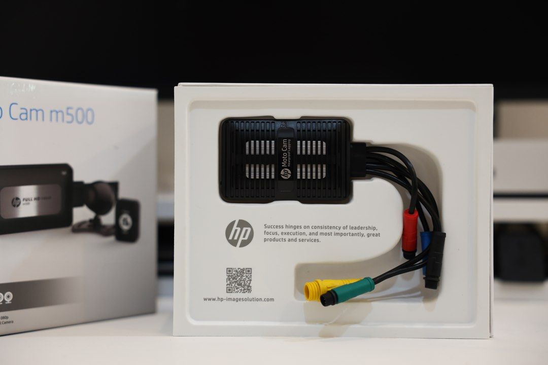 HP Moto Cam M500 Motorcycle Dash Cam, Photography, Cameras on Carousell