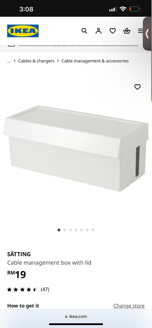 IKEA Cable Management, Furniture & Home Living, Home Improvement ...