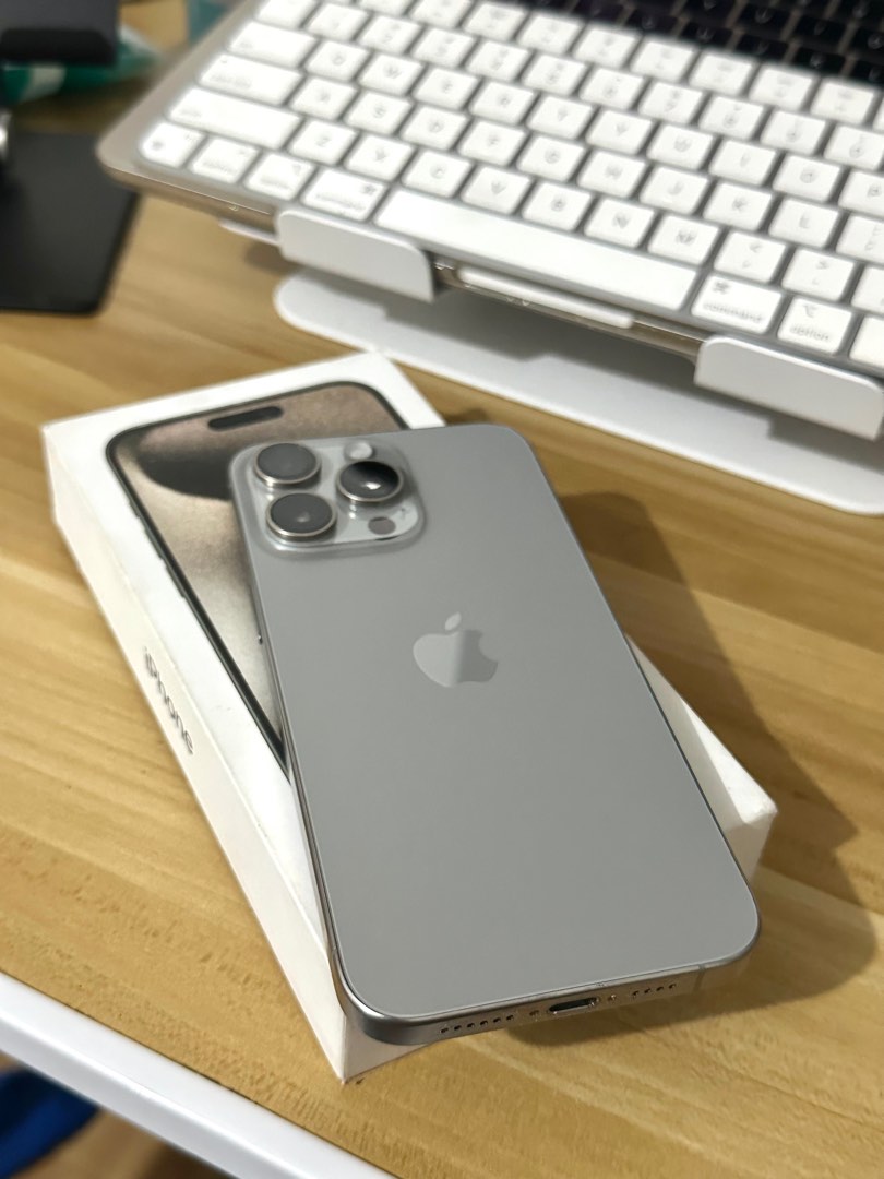 iPhone 15 Promax 256gb Natural Titanium, Mobile Phones & Gadgets ...