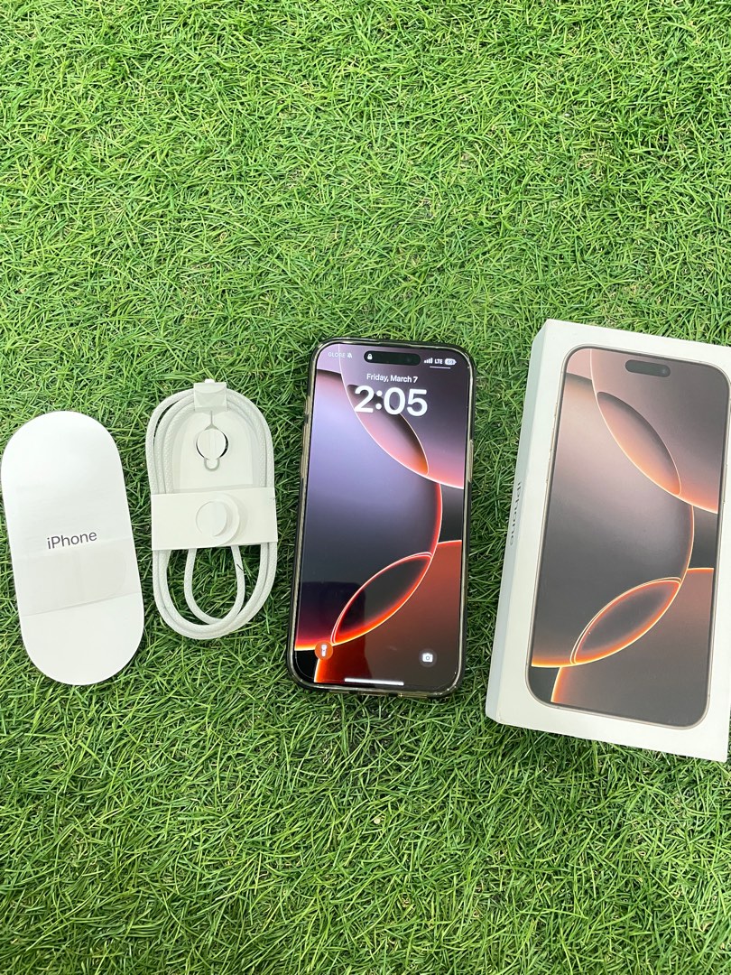 Iphone 16 promax Dessert titanium, Mobile Phones & Gadgets, Mobile ...