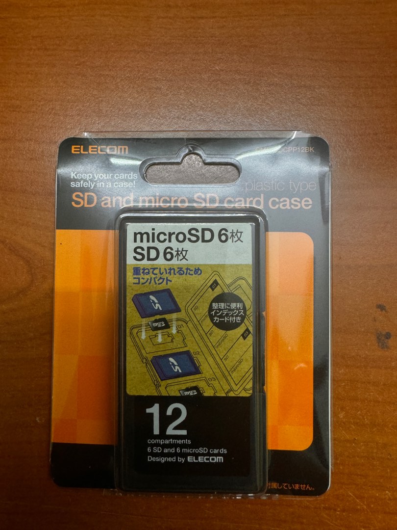 Japan Elecom SD Micro Sd card case, Computers & Tech, Office & Business Technology on Carousell