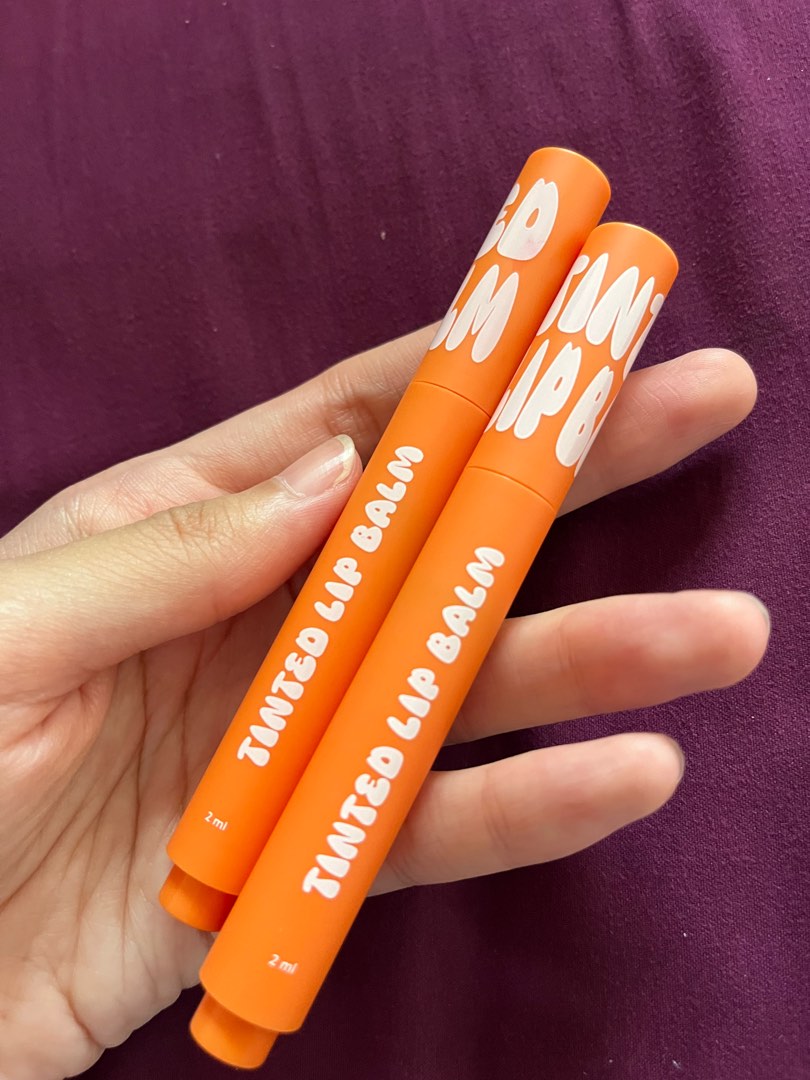Kina Beauty Tinted Lip Balm (Naura & Anggun), Beauty & Personal Care ...