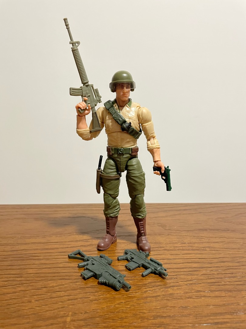 kitbash 6" scale Retro Card Duke GI JOE GIJOE Classified G.I.Joe G.I ...