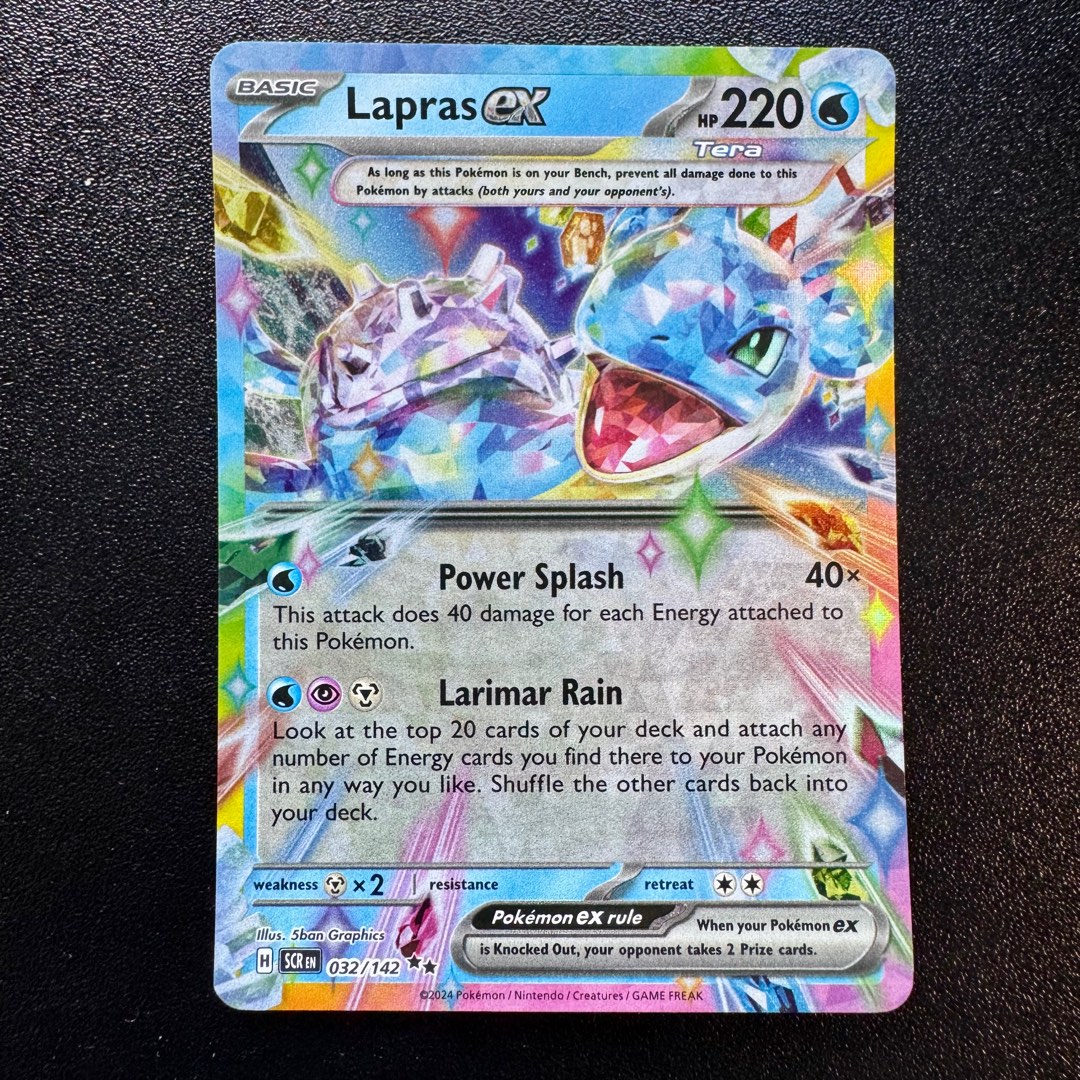lapras card ex