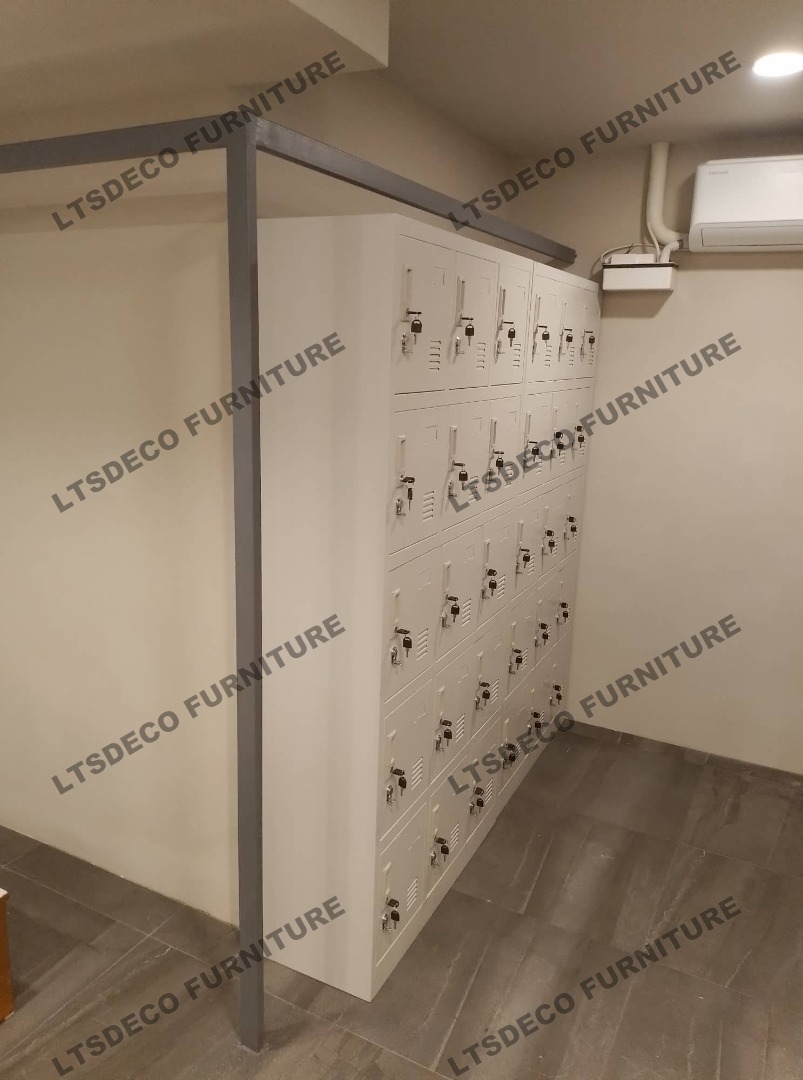 LOCKERS OFFICE / STEEEL LOCKER / OFFICE PARTITION, Furniture & Home ...