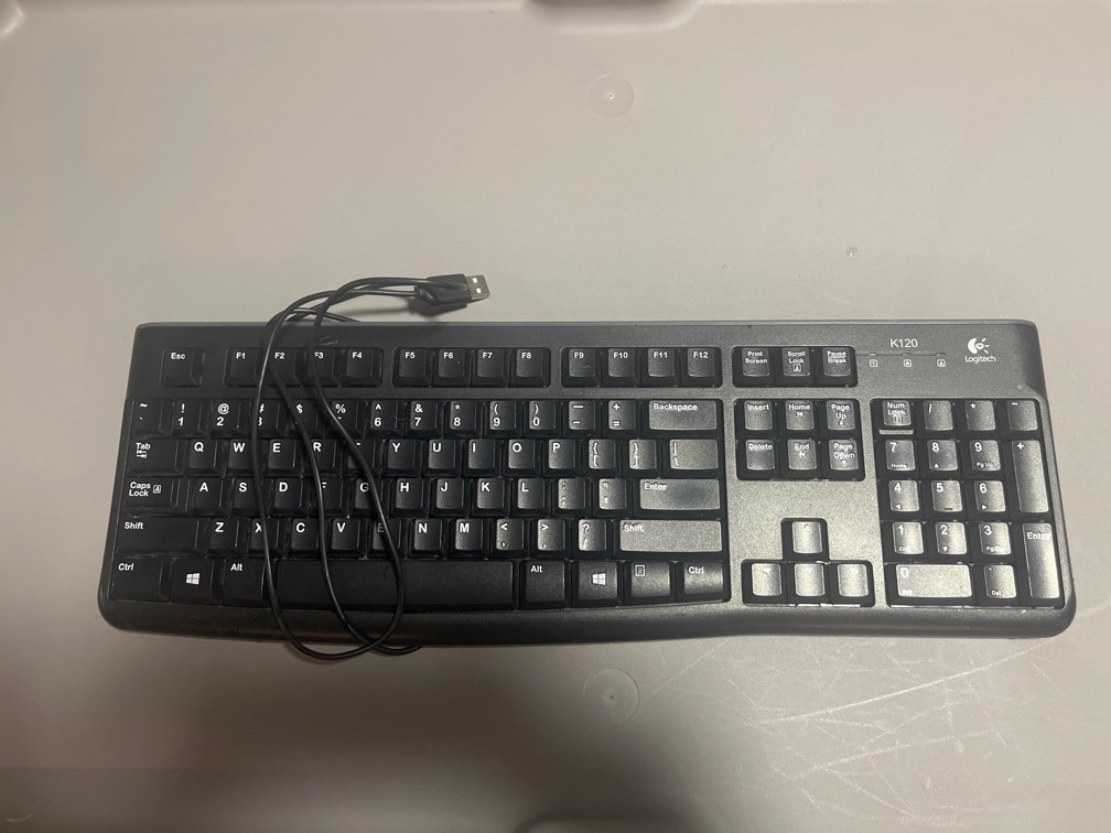 Logitech Keyboard Usb Computers And Tech Parts And Accessories Computer Keyboard On Carousell