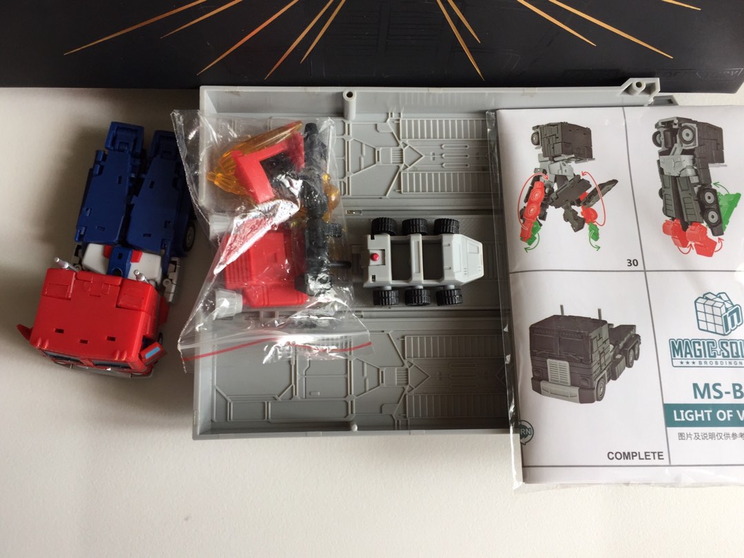 Magic square MS-B46 only trailer of light of victory optimus prime + MS ...