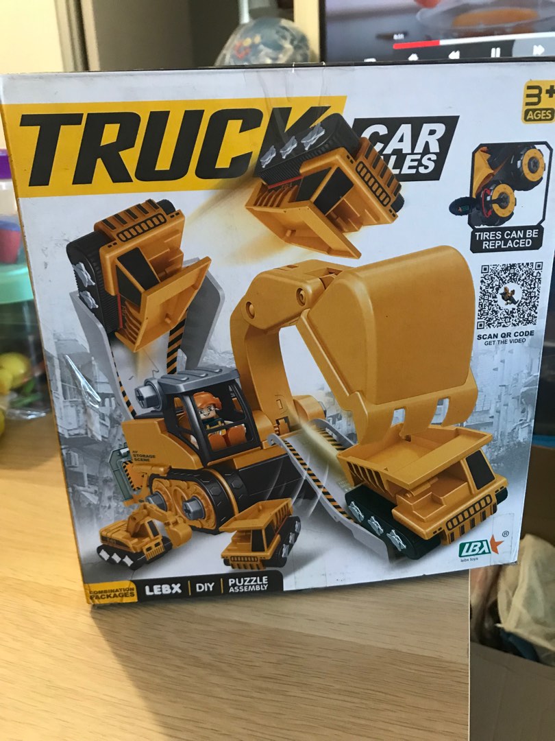 Mainan Bongkar Pasang Truck Construction, Toys & Collectibles, Mainan di Carousell