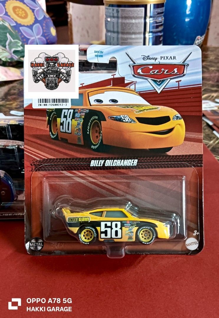 MATTEL DISNEY PIXAR CARS BILLY OILCHANGER, Hobbies & Toys, Toys & Games ...