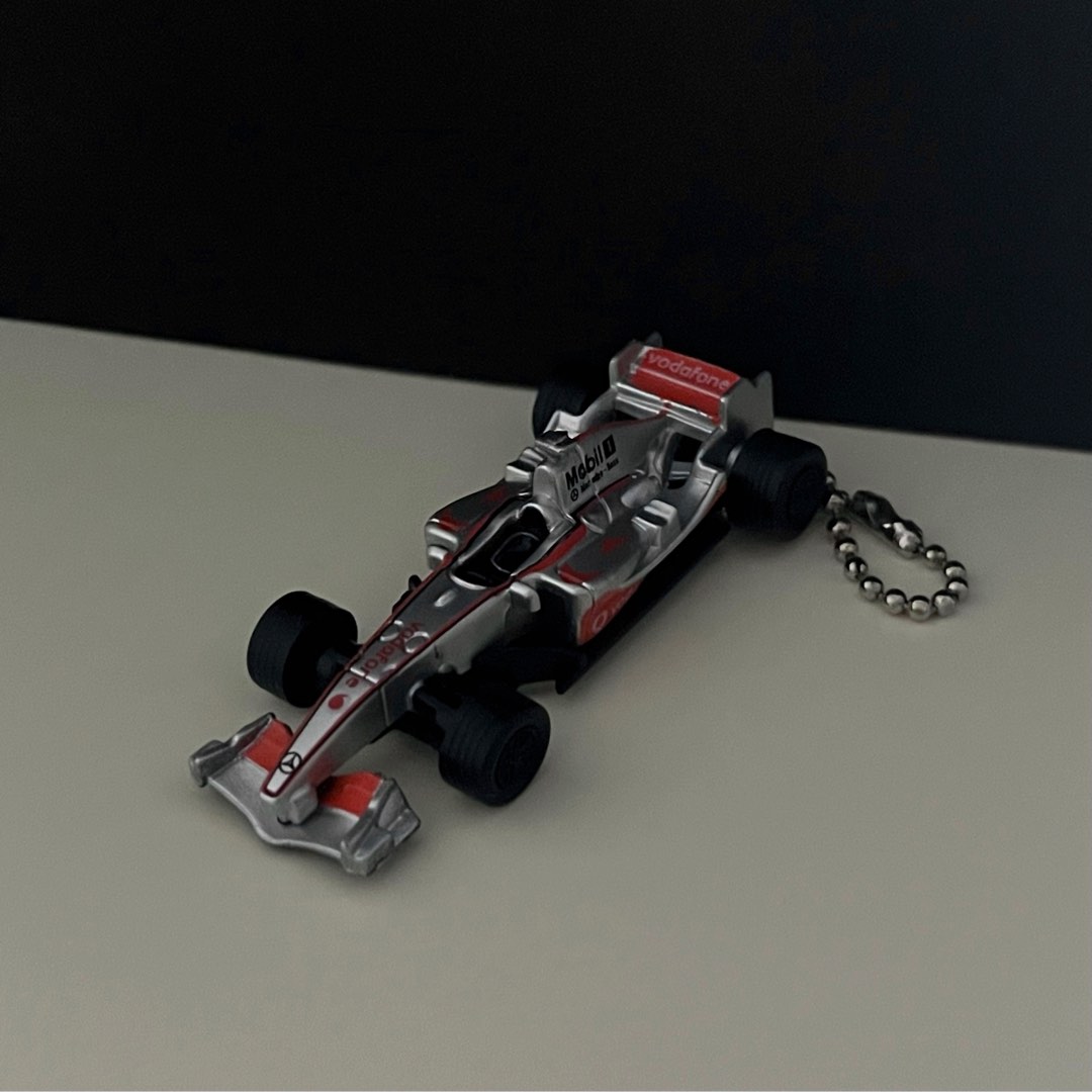 mclaren mercedes F1 mini keychain phone charm anik anik trinkets ...