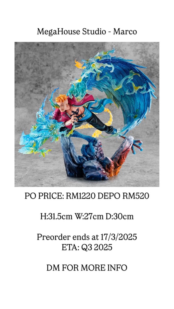 MegaHouse Studio - Marco, Hobbies & Toys, Toys & Games on Carousell