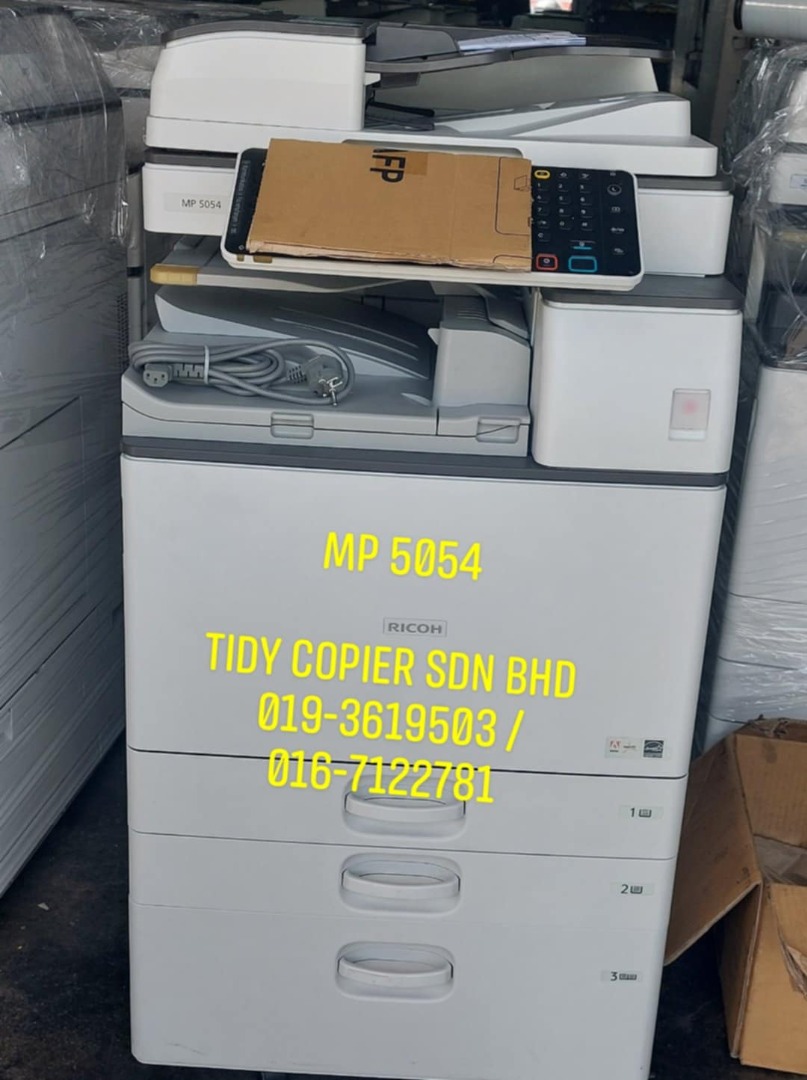 MESIN PRINTER BLACK & WHITE MP 5054, Computers & Tech, Printers ...