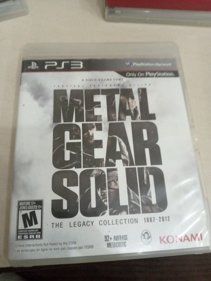 METAL GEAR SOLID PS3 BUNDLE (NEGOTIABLE), Video Gaming, Video Games ...