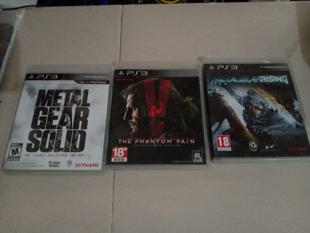 METAL GEAR SOLID PS3 BUNDLE (NEGOTIABLE), Video Gaming, Video Games ...