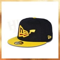 New Era Anime Pokemon Pikachu Logo Collab Black Yellow 59Fifty Fitted ...