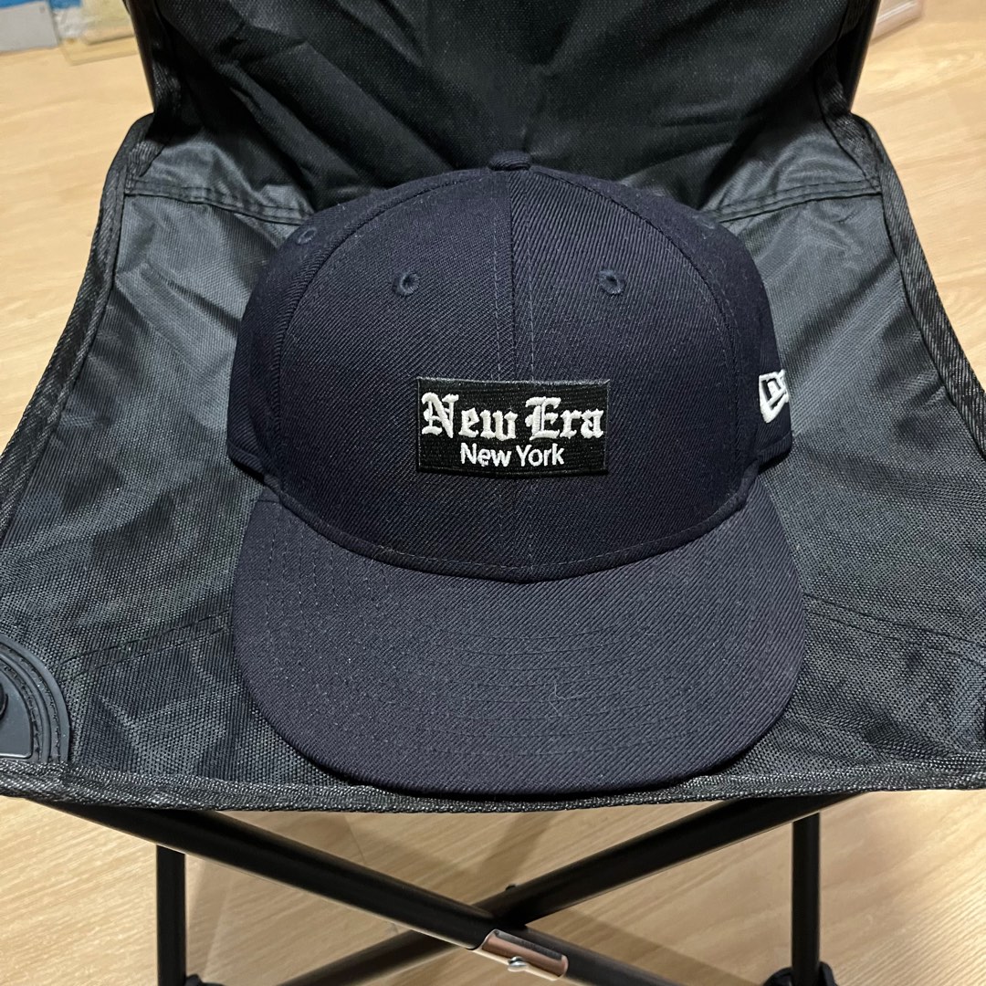 New era box logo, Fesyen Pria, Aksesoris, Topi di Carousell