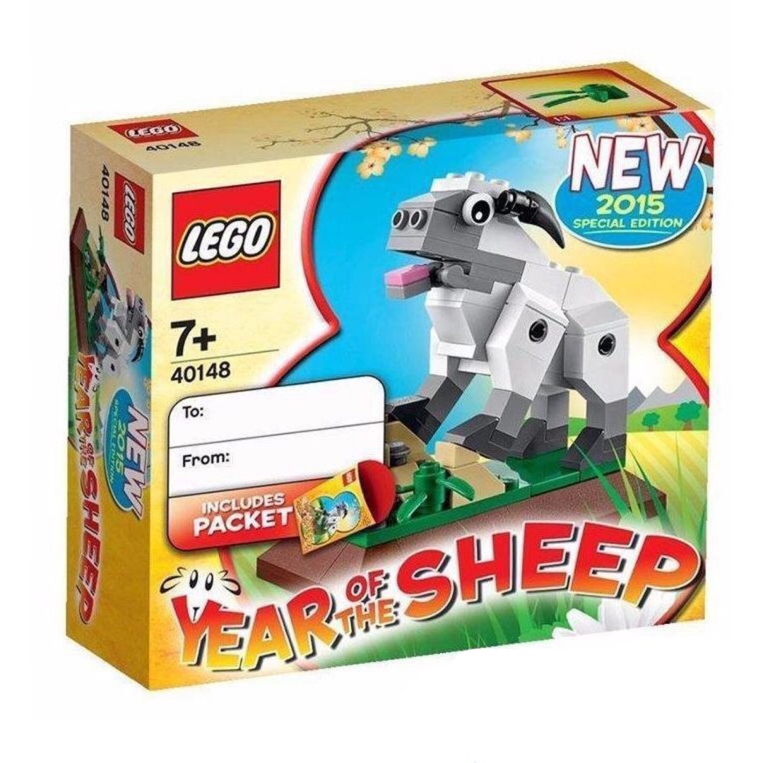 (NEW) LEGO 40148 Year of the Sheep 2015, Hobbies & Toys, Toys & Games ...