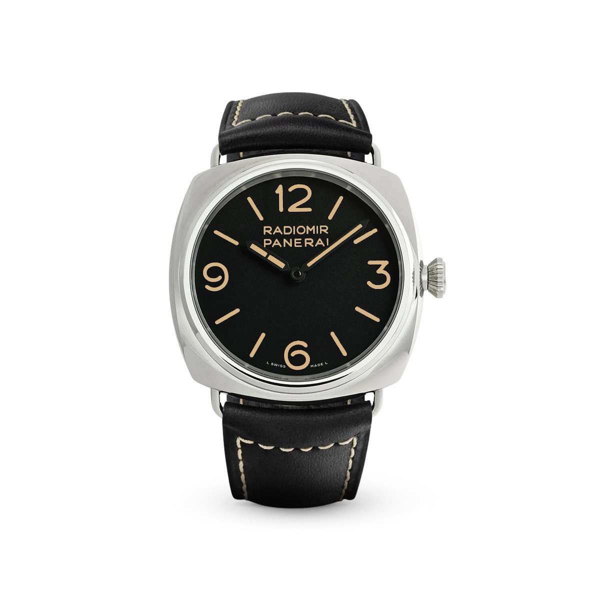New Mar 2025 Panerai Radiomir Officine 45 PAM01382 Black, Luxury ...