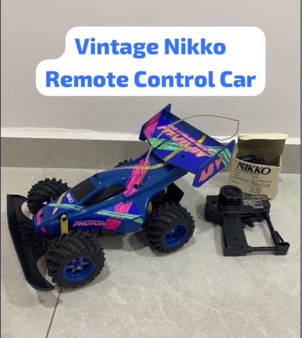 Vintage Nikko Remote Control Car, Hobbies & Toys, Toys & Games on Carousell