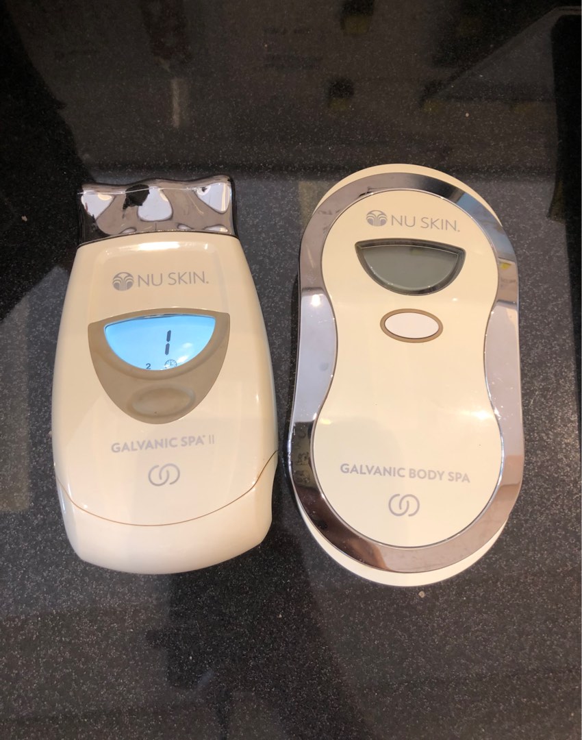 Nu Skin Spa機 Nuskin ageloc Galvanic spa and Body spa 剷肉機V臉排毒, 美容＆個人護理 ...